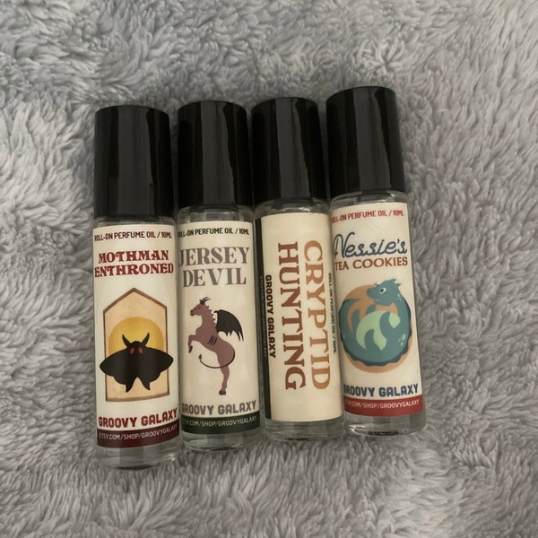 Mothman Enthroned Roll on Perfume Oil / Cryptid Perfume, Weird Funky ...
