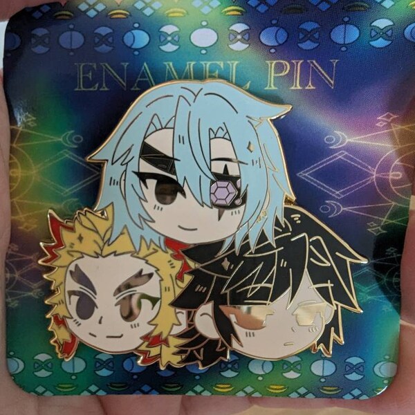 Anime Trio Pins - Etsy