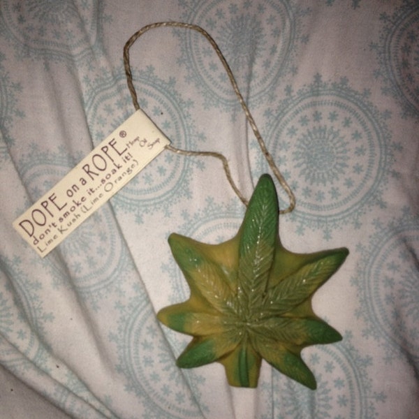 Dope on a Rope Soap, Stocking Stuffers, Lime Kush, Funny Adult Gifts ...
