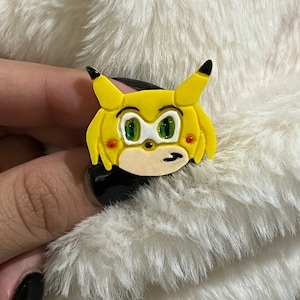 3d Printed Sonichu Medallion - Etsy