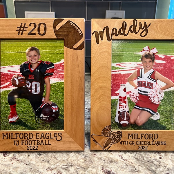 Personalized Sport Picture Frame - Sports Team Gift - Gift for Athlete ...