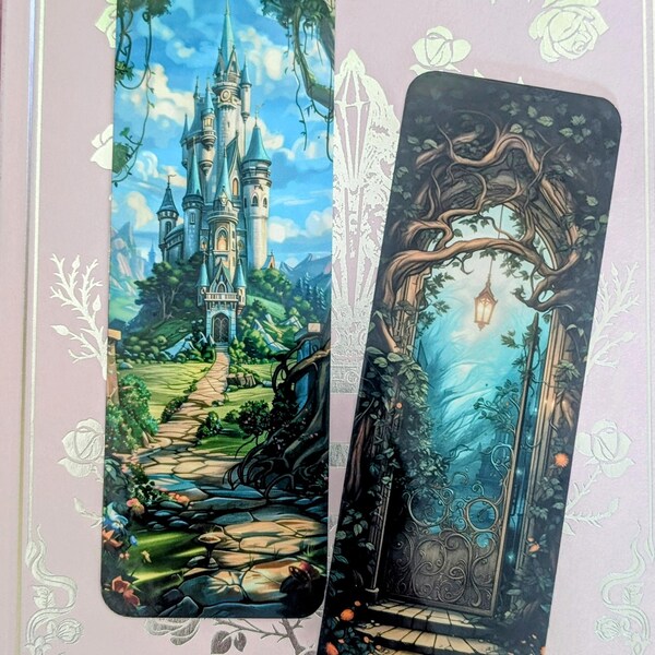 Fantasy Bookmark - Fairy Tale Castle Bookmark - Middle Grade Fantasy ...