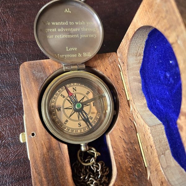 Personalized Compass, Engraved Compass, Custom Compass, Functional ...