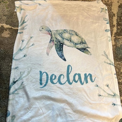 Sea Turtle Crib Bedding Set, Boy Crib Bedding, Sea Turtle Nursery ...