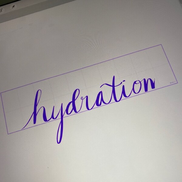 Ultimate Procreate Lettering Grid Procreate Lettering Guide 118 Stamps ...