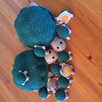 Turtle Crochet Memory Game Complete Guide Crocheting Amigurumi Full Guide Tutorial PDF English ...