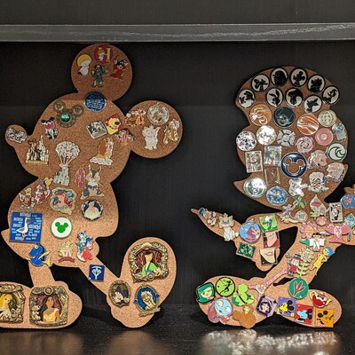 Mickey Full Body Pin Board, Mickey Black Pin Board, Mickey Full Body ...