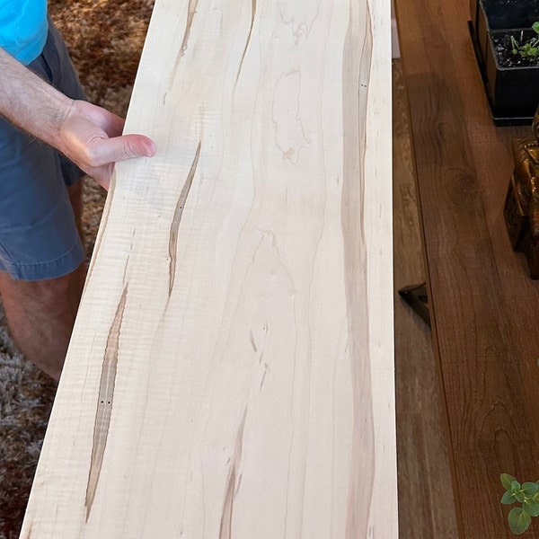 4/4 1 Inch Wormy Ambrosia Soft Maple 1 & Better Lumber 10 Board Feet - Etsy
