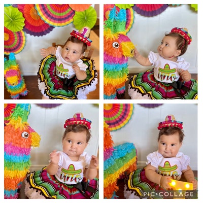 Fiesta Theme Outfit, Serape Skirt, Birthday Fiesta Outfit, Fiesta Party ...