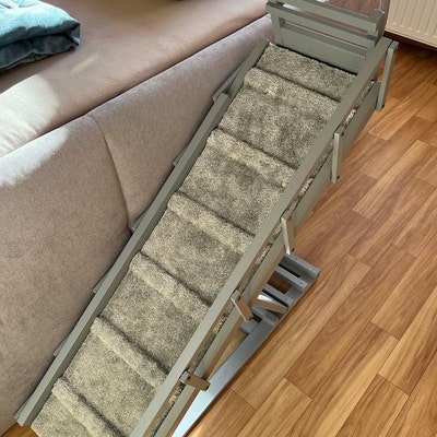 Pet Ramp With Foldable Rails Extra Front Rail - Etsy
