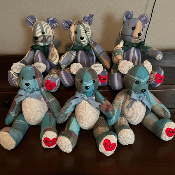 12 Memory Bear - Etsy