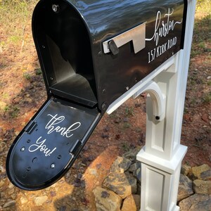 Farmhouse Mailbox Decal Mailbox Decal Butterfly Mailbox | Etsy