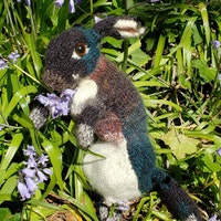 KNITTING PATTERN Black Otter Rex Rabbit - Etsy UK