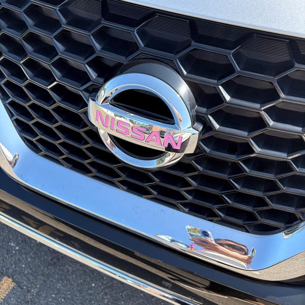 Front Grille Vinyl (die-cut) Inlay for Nissan Kicks, 2018-2020 (ONLY ...