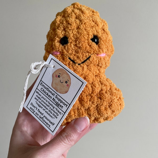 PRINTABLE Emotional Support Potato Tags, Display for Crochet Potatoes ...