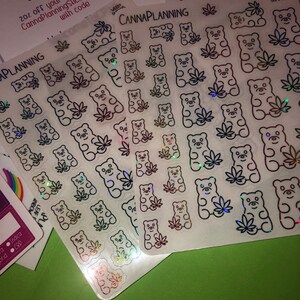 Clear marijuana Monday Hand-lettered Weed - Etsy