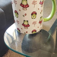 Stabby Frog Mug Frog Mug Cut You Frog Mug Frog Gift Birthday Frog With ...