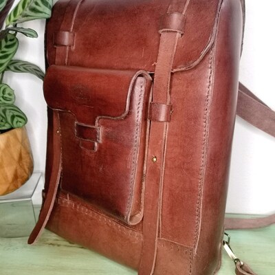 Leather Backpack Pattern/video Tutorial/mens Backpack Pattern/womens ...