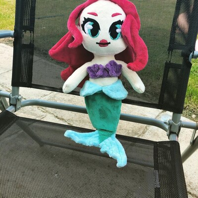 Chibi Mermaid Doll Plush Sewing Pattern .pdf Tutorial Merman Merpeople ...