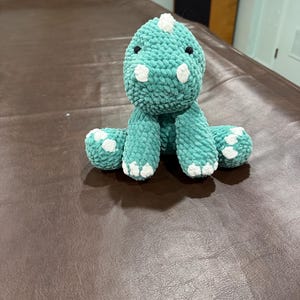 Crochet Sitting Dinosaur Amigurumi Pattern | Crochet Pattern Tutorial ...