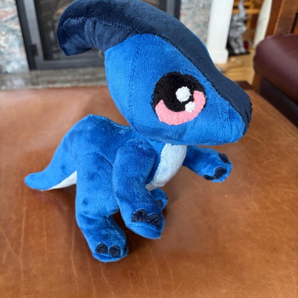 Parasaurolophus Dinosaur Plush Sewing Pattern .pdf Tutorial Parasaur - Etsy