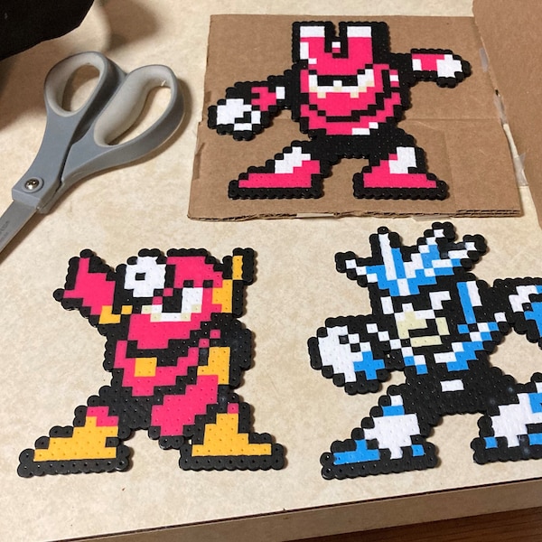 8 Bit NES Final Fantasy 1 Perler Sprites: Magnets and Coasters - Etsy