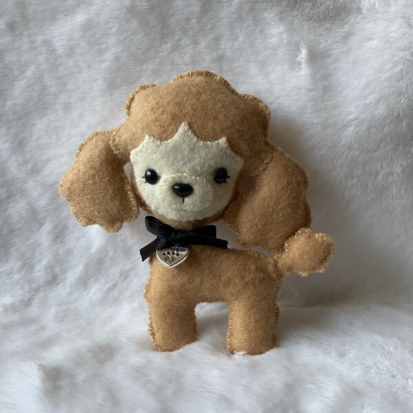Lulu Poodle Puppy- French Poodle Dog-pdf Pattern-cute Poodle-diy ...
