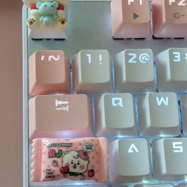Custom Artisan Soju Keycaps for Mechanical Keyboard Cute Keycap Soju ...