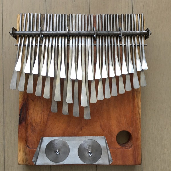 37 Key Shona Njari ELECTRIC Mbira - Triple Sensor Pickup - Finger Piano ...