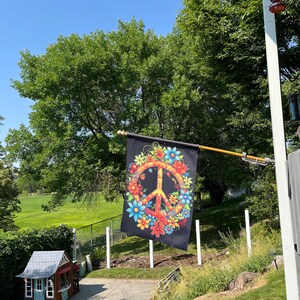 Halloween Ghost Flag, Ghost Garden Flag, Happy Halloween Garden Flag ...