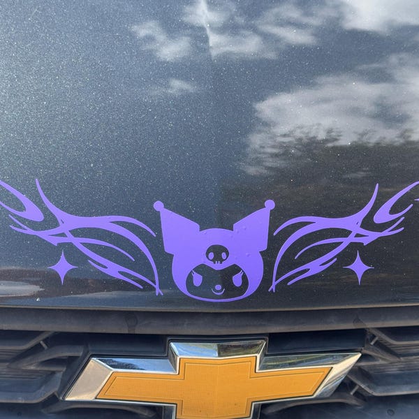 Kuro Cutie Tramp Stamp Decal | Cute Car Tramp Stamp | Cute Car Decal | Cute Car Sticker ...