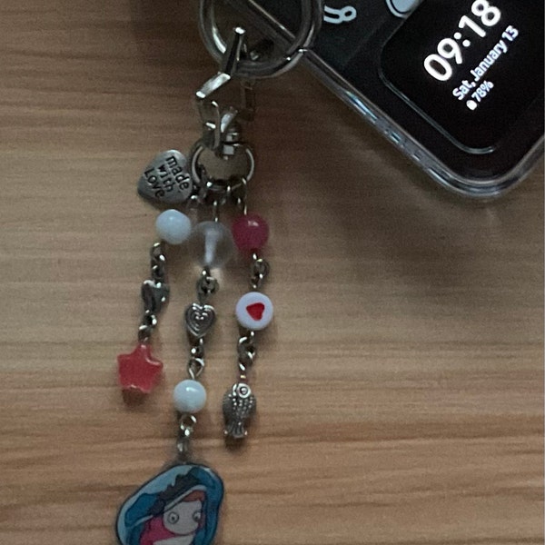 Aya Takano Inspired Keychain Y2K Handmade Beaded Keychain - Etsy