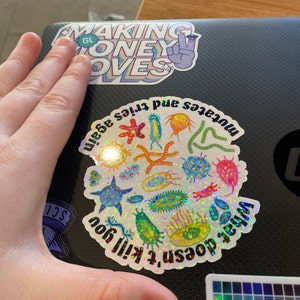 Staph Meeting Sticker, Bacteria Humor, Microbiology, Infectious Disease ...