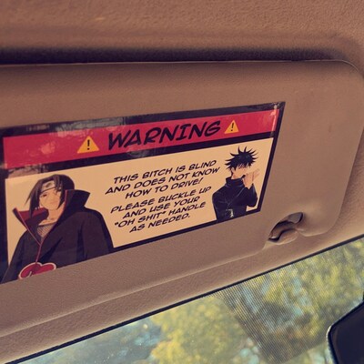 Car Warning Sticker - Etsy