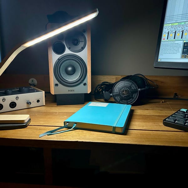 Minimalist Wooden Table Lamp, Desk Accessories, Desk Decor, Night Light ...