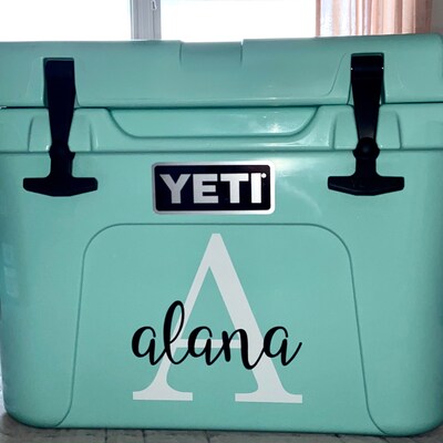 Personalized YETI Cooler Decals-personalized RTIC Cooler Decals-custom ...
