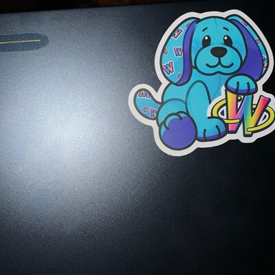 Webkinz Stickers 10 Year Magic W Pup - Etsy