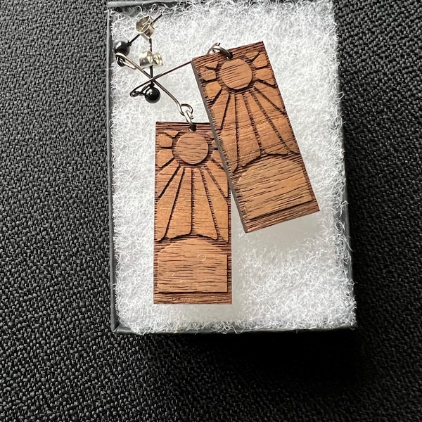 Hanafuda Micro Sized Stud Earrings | Anime Inspired Handcrafted Jewelry ...