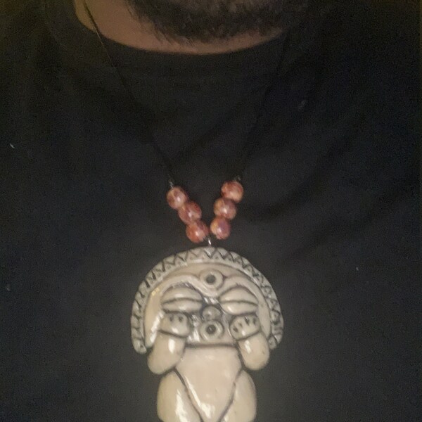 Taino Art Atabey, Behique, Yucahu or Arawak Moon Goddess Amulets ...