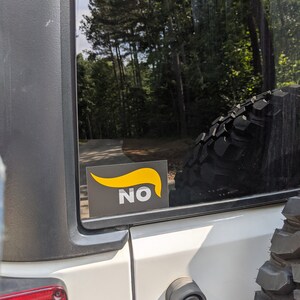 The Original No Trump Bumper Sticker - Etsy