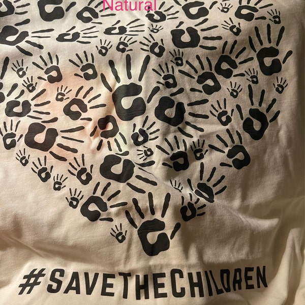 Save Our Children End Human Trafficking Handprint Heart Ultra Soft ...