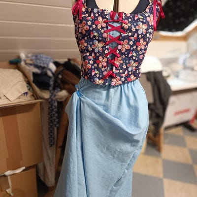 Cargo Skirt Sewing Pattern, Flare Parachute Maxi Skirt, XXS XXL Easy ...