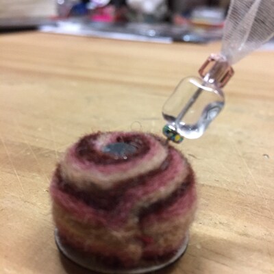 100% Wool Felt Balls With Beads 50 Pcs 1 Inch 23mm Pure - Etsy