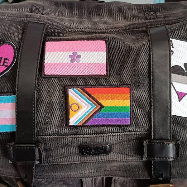 DID/OSDD Pride Flag Embroidered Patch | System Dissociative Identity ...