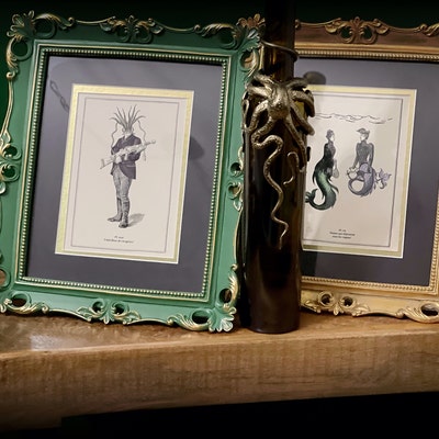 Funny Gothic Squid Print Humourous HP Lovecraft Cthulhu - Etsy