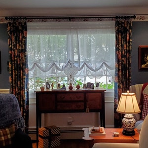 Lined Custom Made Valance Waverly Garden Images Colonial - Etsy