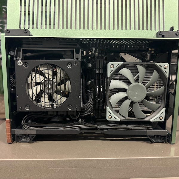 Fractal Terra - FAN/PSU Bracket + Variations - Etsy