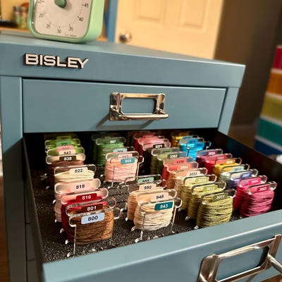 DMC Floss Labels Solid Color, Floss Image and White. - Etsy