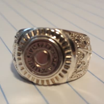 Si Vis Pacem Para Bellum Bullet Men Silver Ring - Etsy