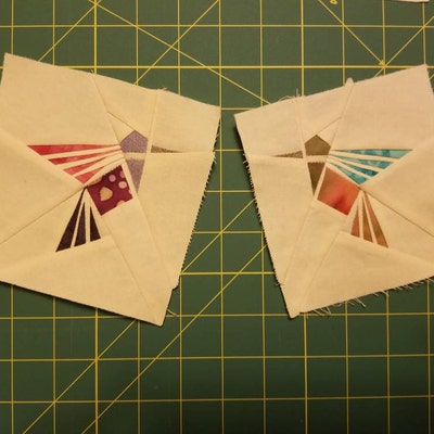 Hummingbird Paper Pieced PDF Quilt Block Pattern - Etsy